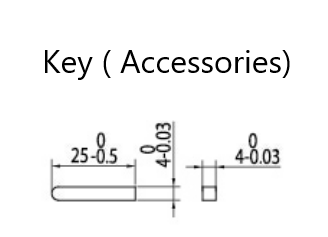 key accessories of gear motor