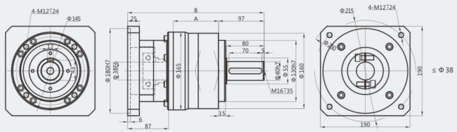 3000w servo motor gearbox