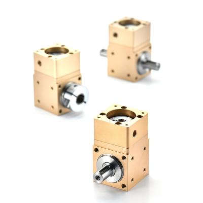 中国 Chuanhe Precision Right Angle Reducer High Precision 90 Degree Commutator 販売のため