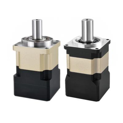 中国 3-70 Ratio 1-3 Stage 8Mm 5Mm Nema 17 Planetary Gearbox Reducer For 50W 100W Servo 販売のため