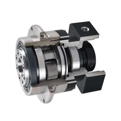 China Lage Weerslag Servo Planetarische Versnellingsbak voor Servomotor, het Grote Reductiemiddel van de Flens Rechte hoek Te koop