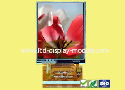Cina 16 il contrasto a 2.4 pollici del bit MCU panal LCD 37 di tocco di 1000 IPS appunta l'angolo completo 3.3V in vendita