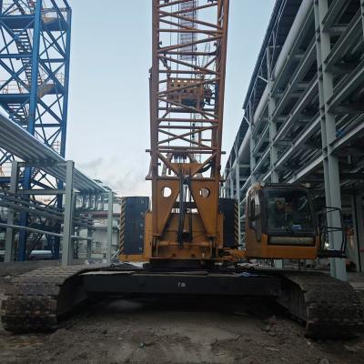 China Used Crawler Crane with 1.2 Km/h Travel Speed 800mm Crawler Width and 100 Ton Loading Capacity for sale