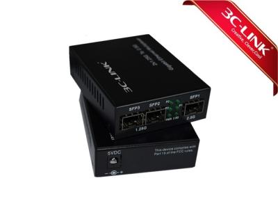 Cina Convertitore a fibra ottica di media di SFP di Ethernet veloce del multiplexor pieno duplex ed in semiduplex in vendita