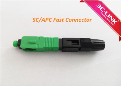 Cina Scelga/multi fibra del modo - connettore dell'Assemblea del giacimento dello Sc dei connettori di cavo ottico in vendita