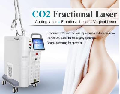 Cina Attrezzatura frazionaria del laser di CO2 facciale del corpo, attrezzatura medica di bellezza 10600nm in vendita