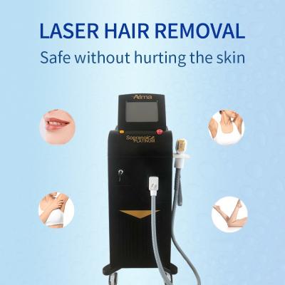 Cina Macchina di depilazione del laser a diodi con depilazione veloce indolore 808nm+755nm+1064nm in vendita