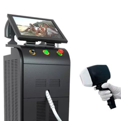 Cina Attrezzatura di titanio di bellezza del salone di depilazione di Lazer del diodo del platino 755/1064/808nm del ghiaccio del laser a diodi in vendita