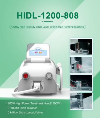 Cina Potente macchina di depilazione portatile per la depilazione con laser a diodo da 808 nm in vendita