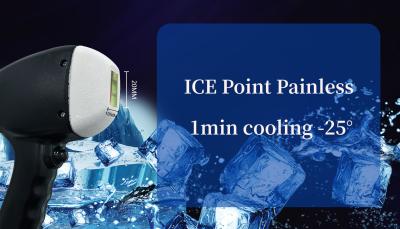 Cina Dispositivo di depilazione laser in platino da 1200 W Dispositivo di depilazione laser di Titanio Medical Ce Diode Dispositivo di depilazione laser Triple Waves Ice 808 nm in vendita
