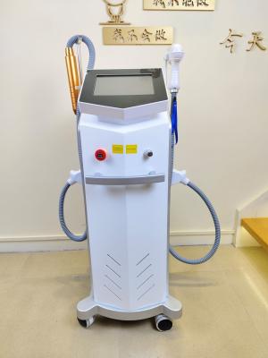 Cina Profissional Stationary 755 808 1064nm Diode Laser Hair Removal Machine con refrigerazione a semiconduttore in vendita
