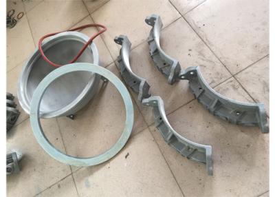 Cina 150 kg Cappucci di fine tubi in plastica bianco argento φ395*12mm in vendita