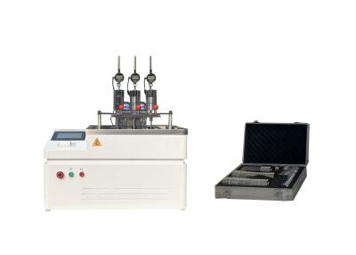 China ISO75-1 ISO306 HDT VICAT Softening Point Test Apparatus For Thermoplastic Materials With Four Frame for sale