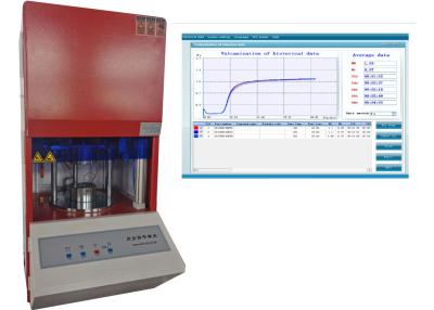 China ASTM D5289 Computer Control Rubber Vulcanization Measuring Instrument Vulcanization Using Rotorless Curemeters for sale