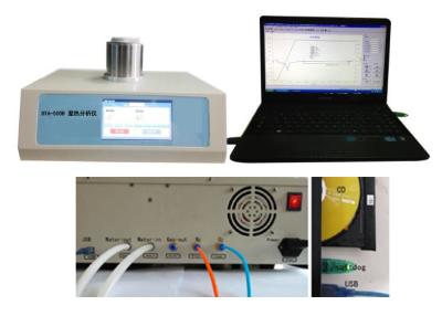 China Differential Scanning Calorimetry Machine Featuring Intelligent Software for Polymer Thermal Analysis and Enthalpy Change Measurement for sale