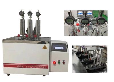 China HDT VICAT Testing Machine Providing Consistent Thermal Property Testing for Plastics Rubber Nylon and Insulating Materials for sale