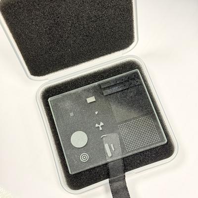 China Essential Multi-Graphic Calibration Glass for Precise 2D/3D Measurement Instrument Setup for sale