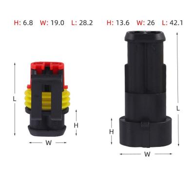 Cina Car Terminal Connector Injection Molding New Energy Waterproof P20 2316 Auto Parts Injection Molding in vendita