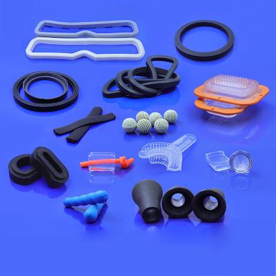 Cina Parti irregolari di gomma liquide di processo del modanatura della gomma di silicone di Fkm Epdm del commestibile in vendita