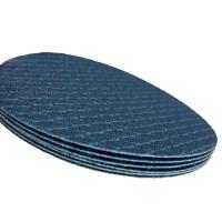China Surface Grinding Abrasive Sanding Disc with Custom Blue Aluminum Oxide Rhombus Design for sale