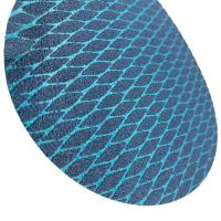 China Surface Grinding Abrasive Sanding Disc with Custom Blue Aluminum Oxide Rhombus Design for sale
