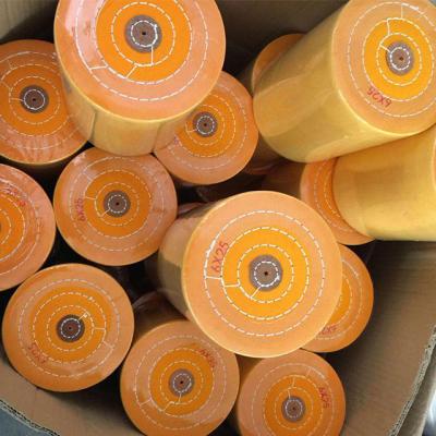 China Yellow White Jewelry Wool Polishing Circular Buff Wheel for Stainless Steel Buffing for sale