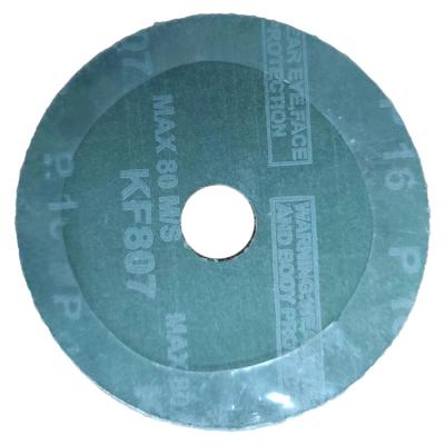 China Disco de fibras de cerâmica/aumina de buraco cruzado para moagem e polir de precisão de 16 mm ou 22 mm à venda