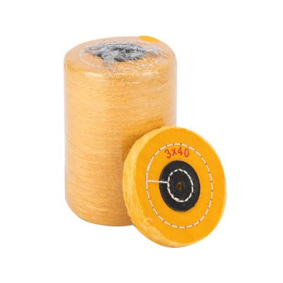 China Custom Durable Cloth Abrasive Polish Tool Pad Buffing Wheel for Jewelry Polishing for sale
