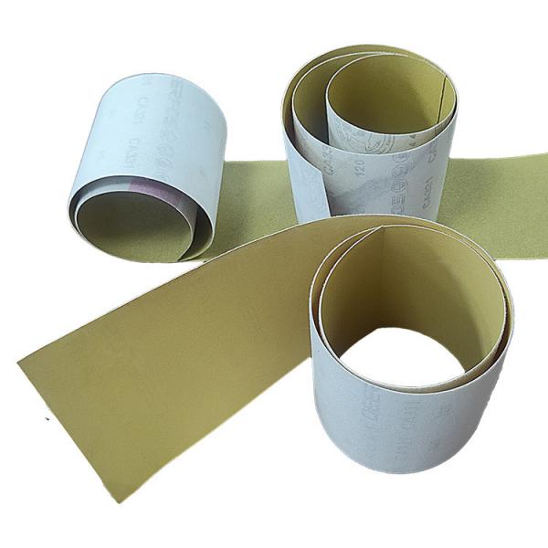 Quality Yellow Sandpaper Roll for Consistent Self Abrasive Sanding Manufactured in Korea for sale