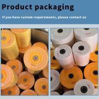 China Customized Abrasive Size Surface Buffing Cloth Wheel for Smooth Polishing Cotton Wheel for sale