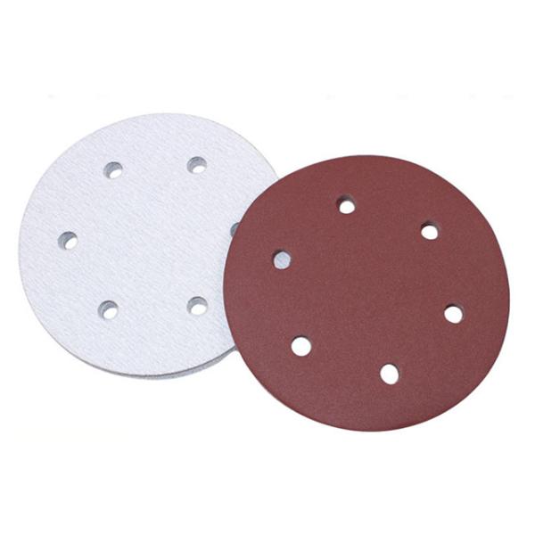 Quality Red Yellow Brown Green Black 50mm Car Alumina Sanding Discs for Metal Wood Steel for sale