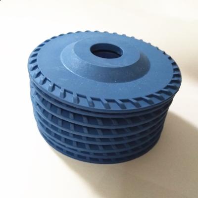中国 90mm 105mm 107mm 117mm 170mm ナイロンパッドとプラスチックバック付きの直径フラップディスク 販売のため