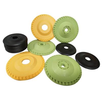 中国 105mm フラップディスク平面性のためのプラスチックバックパッド 0.6mm未満 リング 7/8 