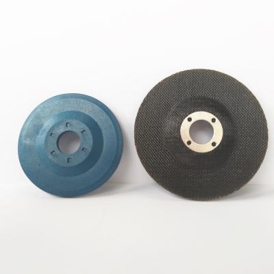 中国 安定した性能 プラスチックフラップディスク 107mm直径ナイロンPA6 / PBTバックプレート 販売のため