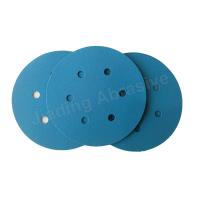 China Multiple Holes Sandpaper Hook and Loop Replacement Disc for 150mm Abrasive Paper for sale