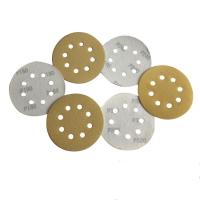 China Multiple Holes Sandpaper Hook and Loop Replacement Disc for 150mm Abrasive Paper for sale