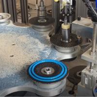 China Automatic Flap Disc Machine for Making Flap Discs and Wheels in 11-35mm Width Range for sale