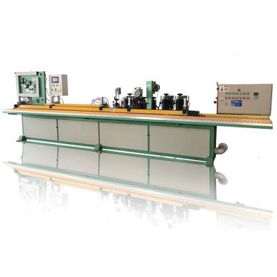 China Color personalizado 25T Hidráulica de cinta de lija estrecha Prensa máquina para la unión de la cinta 4kw en venta