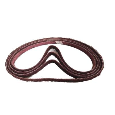 China Gepersonaliseerde grootte Stofstof rollen zandpolijst Niet-geweven oppervlak conditionering Nylon zandband Te koop