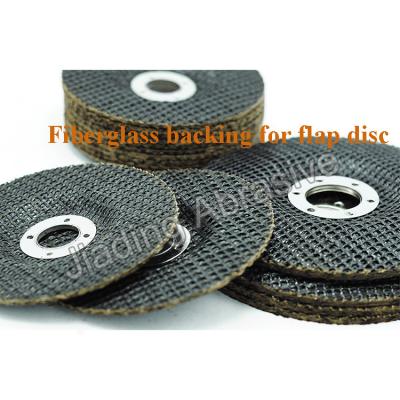 China Polishing 90mm 107mm Flap Disc Grinding Wheels with Durable Fiberglass Backing Plate for sale
