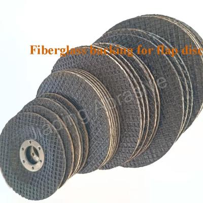 China Polishing 90mm 107mm Flap Disc Grinding Wheels with Durable Fiberglass Backing Plate for sale