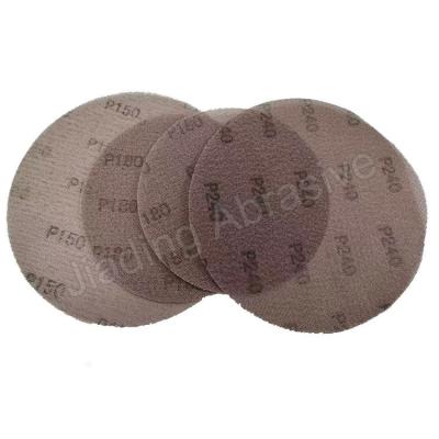 China Dust Free 225mm Aluminium Oxide Abrasive Sanding Screen Sand Net Mesh Disc for Sander for sale