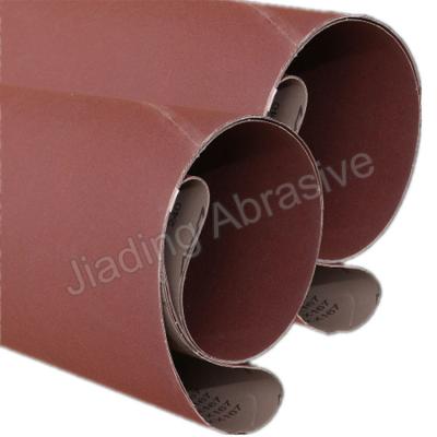 Cina 40-240 Grit Dimensione Ossido di alluminio nero Emery Tissu abrasivo Jumbo Roll per carta vetraria in vendita