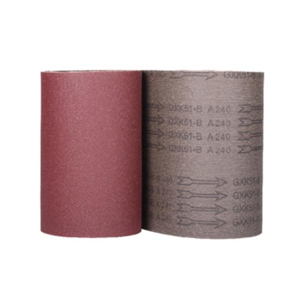Quality Aluminium Oxide Emery Cloth Sandpaper Roll For Customized Support And Black Sanding for sale