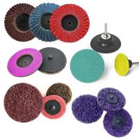 China Deburring and Rust Removal Made Simple with 2 Inch Grit 60 Ceramic Quick Change Disc for sale