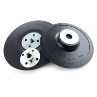 China 115 mm Sponge Backing Pad for Polishing Corners M14-2 Threads Customized Support for sale