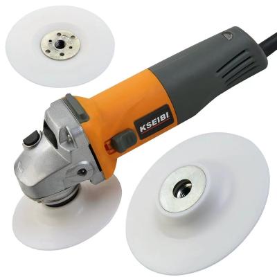 China Black Medium Flexible Density Backing Pad M14 Thread Sandpaper Grinding Disc Polishing Pad Puffing Wheel (Pedaço de apoio de densidade média e flexível) à venda