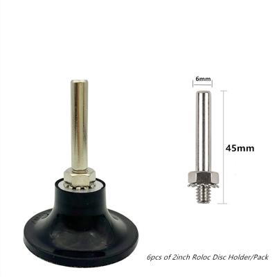 China 1in Quick Change Disc Pad Holder Adapter voor het snijden van schijf Roll Lock Max Speed 20000rpm Te koop