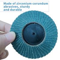 China Surface Grinding Quick Change Flap Disc with Mini Small Size and Customized Support for sale