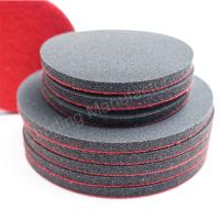 China Hook and Loop Backing Material High Abrasive Sanding Sponge Disc for Polishing Automobile for sale